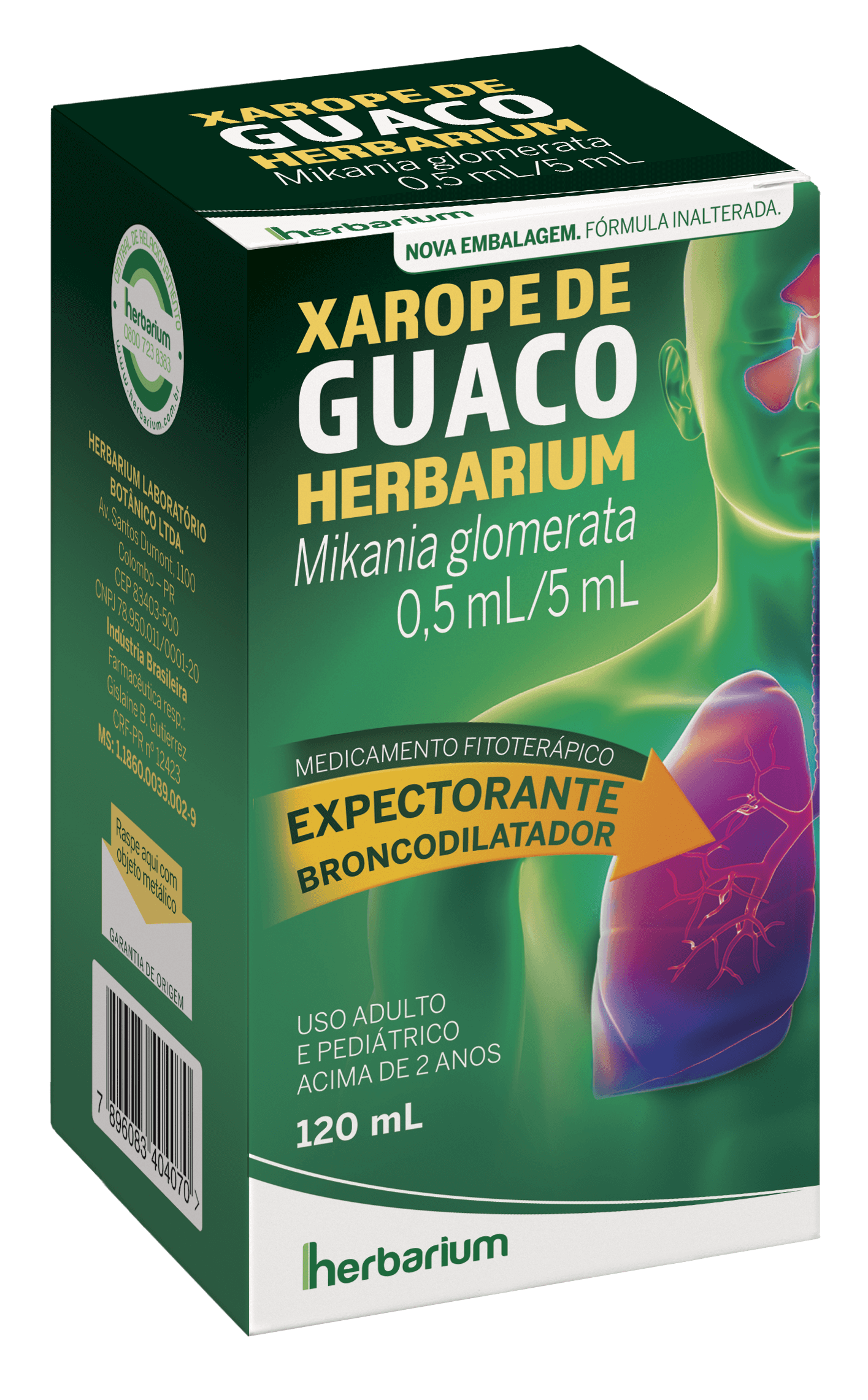 Xarope de Guaco Herbarium - Herbarium Español